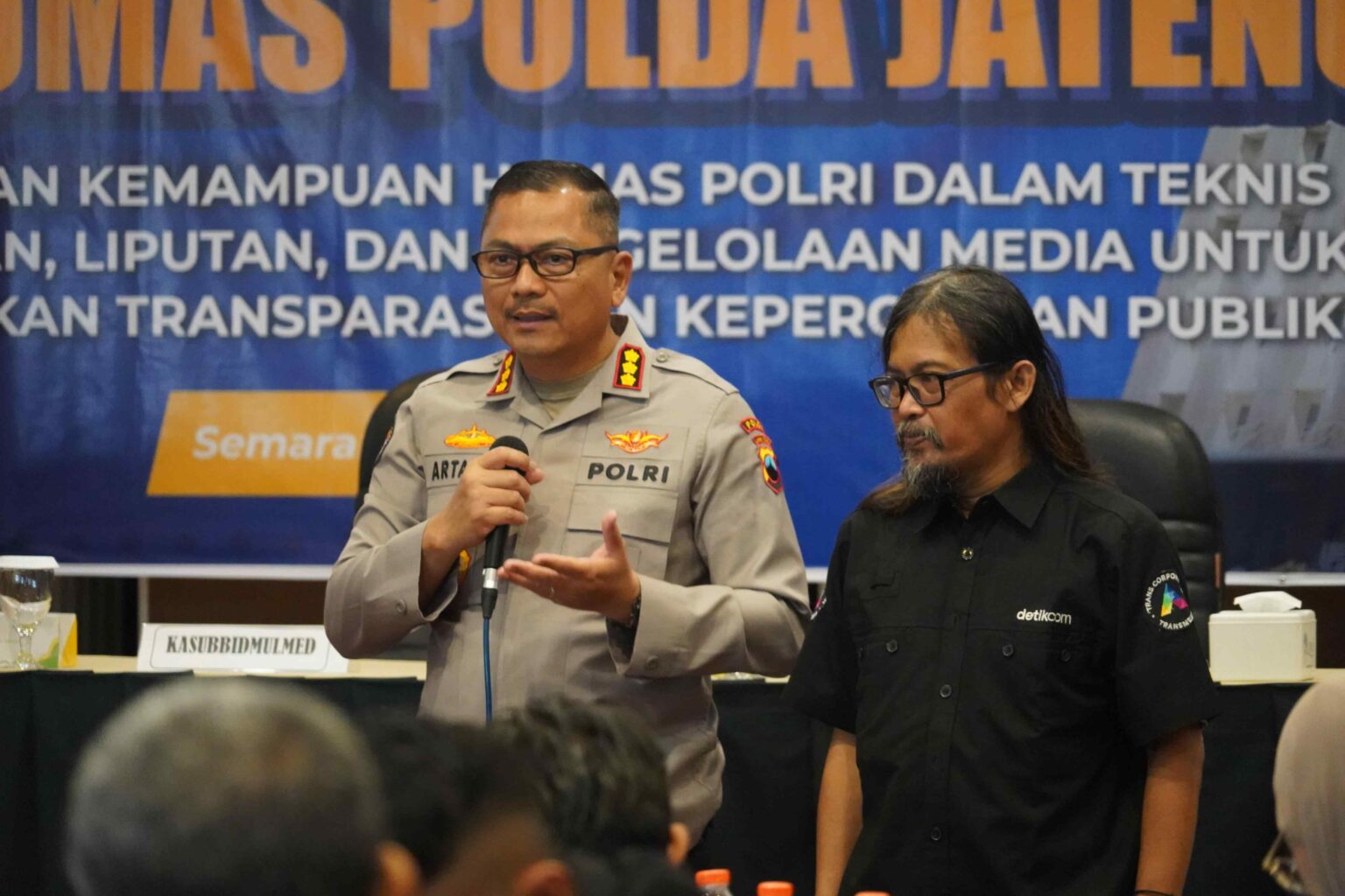 Polda Jateng Gandeng Jurnalis dan Praktisi Multimedia, Latih Humas ...